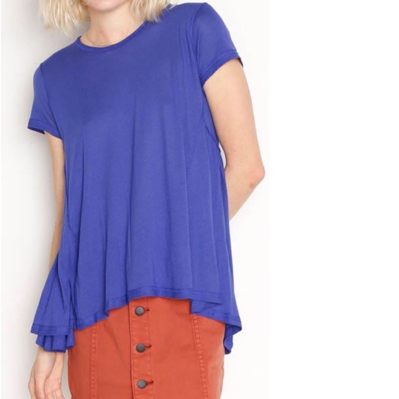 Free People | Tops | Free People Its Your High Low Tee | Poshmark